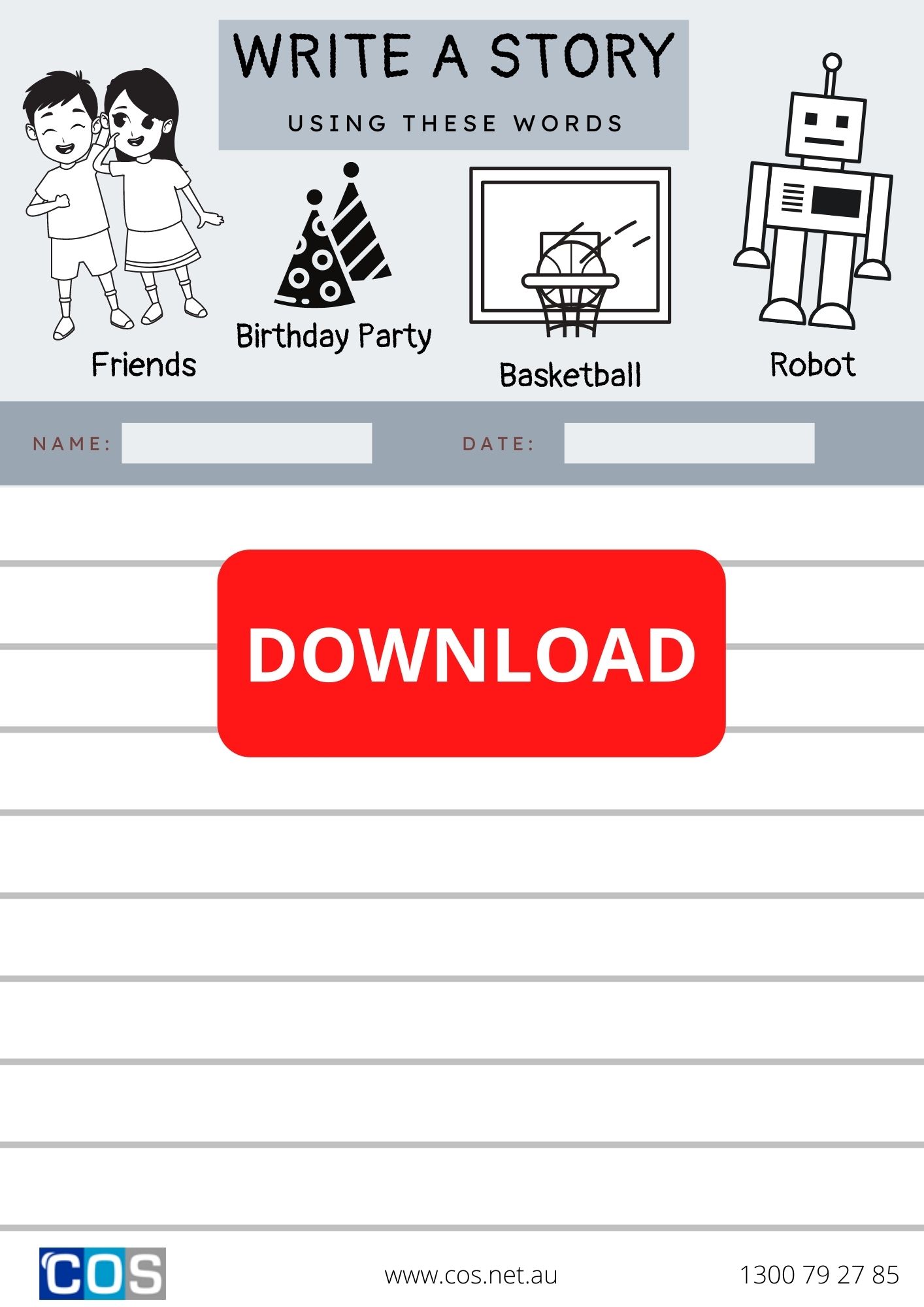 Early Childhood Writing Skills - Printable Worksheets