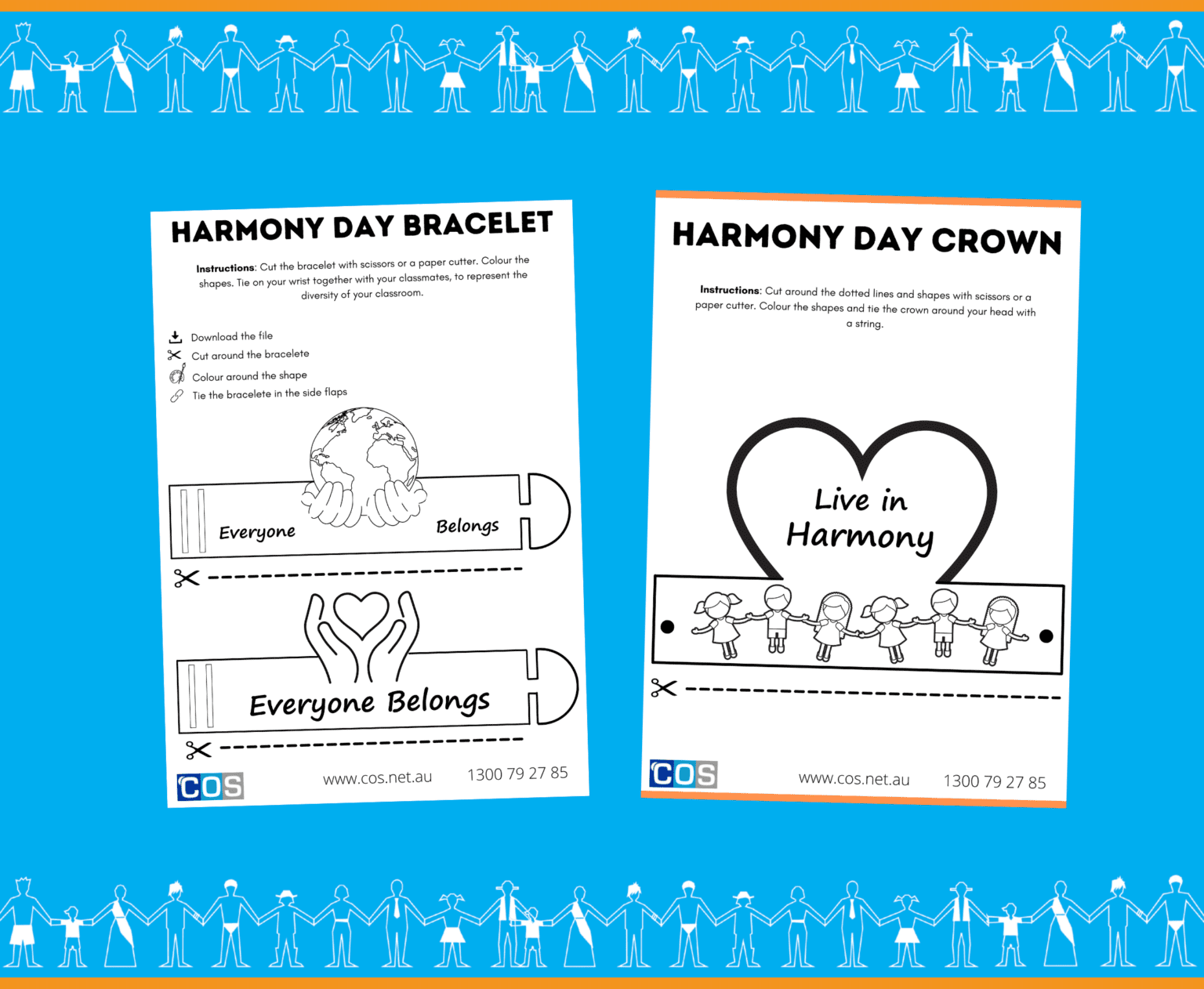 Celebrate Harmony Week at School With Printable Worksheets