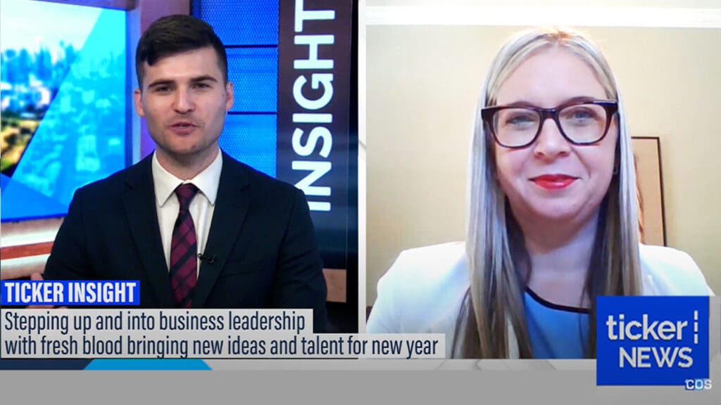 Interview with Belinda Lyone on Ticker News - COS