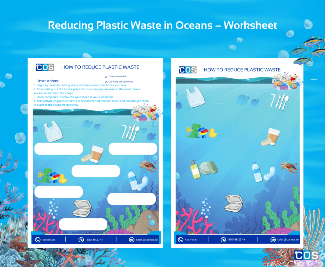 Plastic Waste in Oceans – Downloadable Worksheet