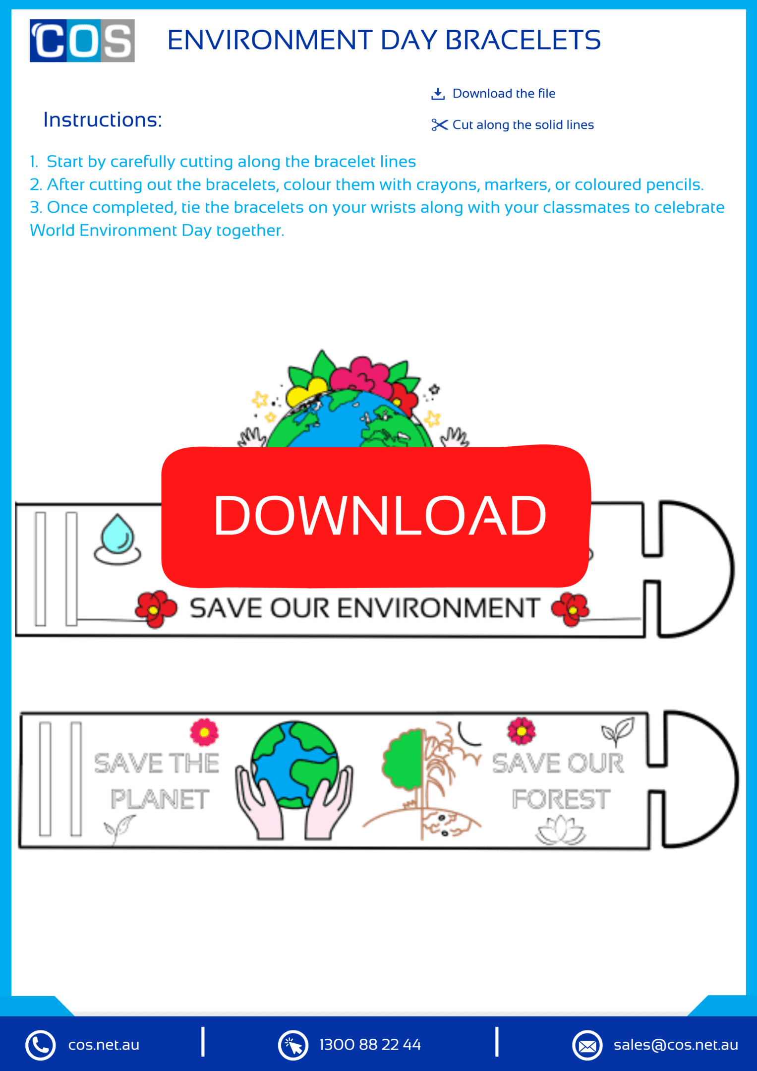 World Environment Day: Fun Printable Worksheets