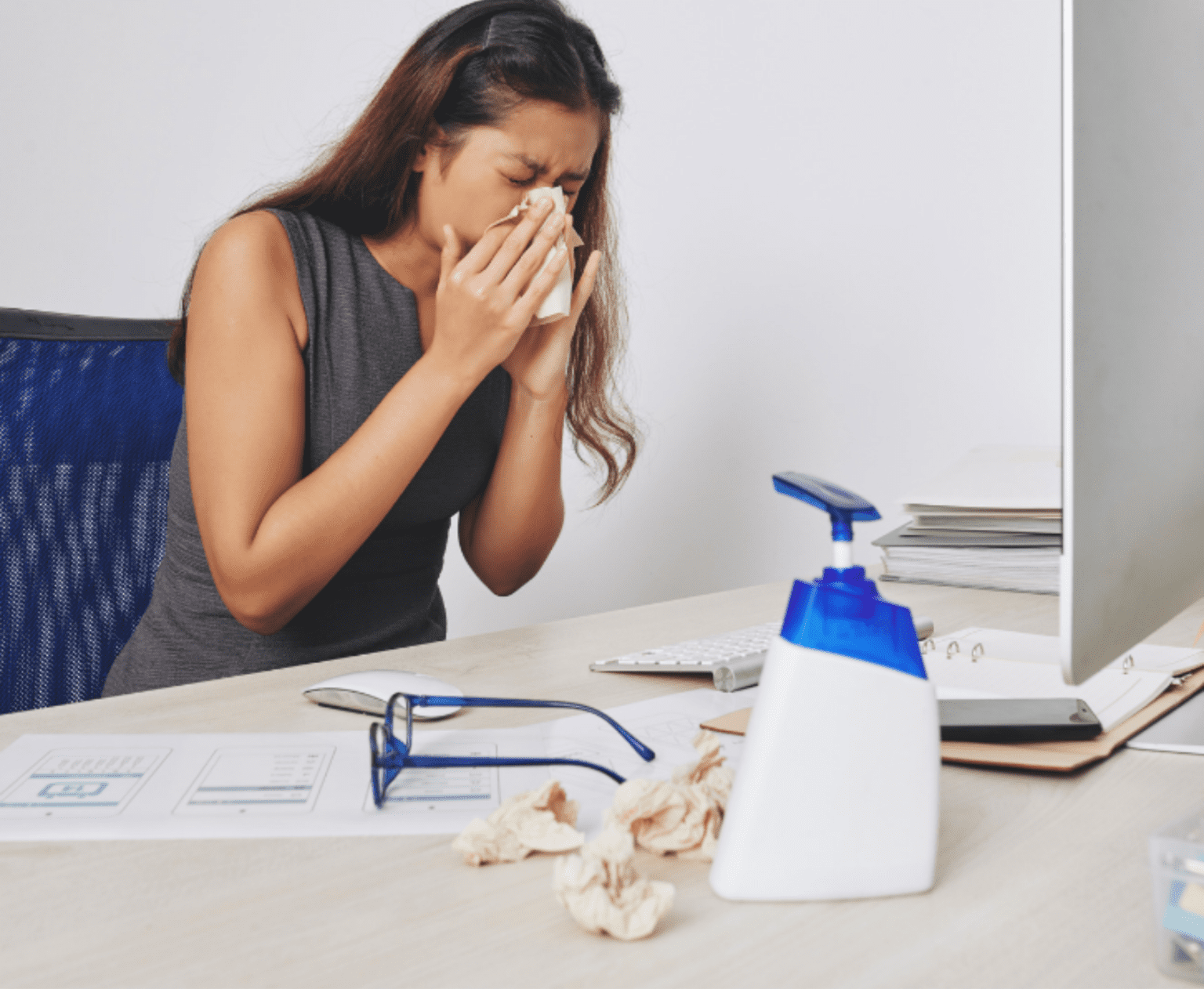 How to Stop the Spread of Illness in Your Office
