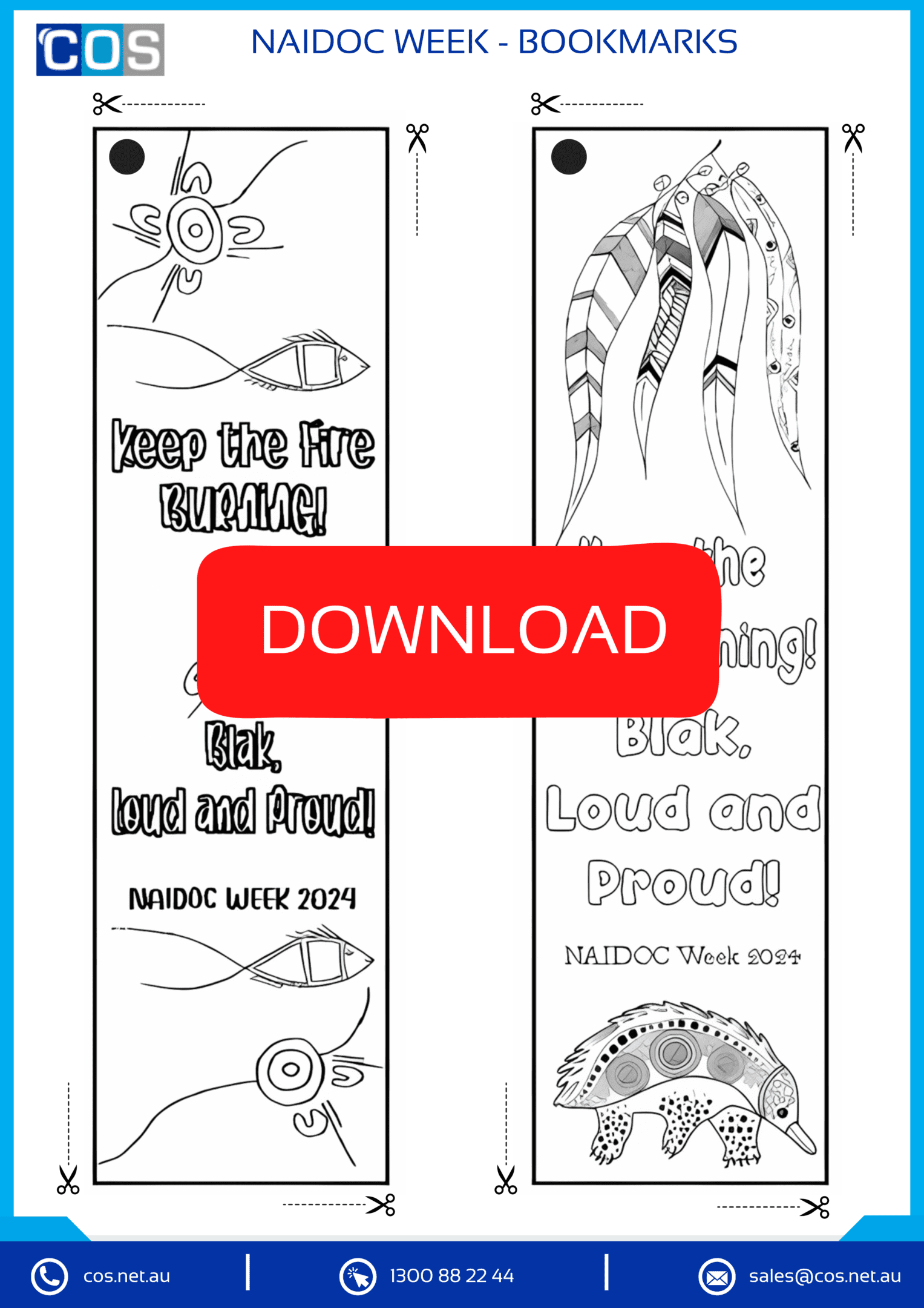Celebrate NAIDOC Week with Craft Worksheets
