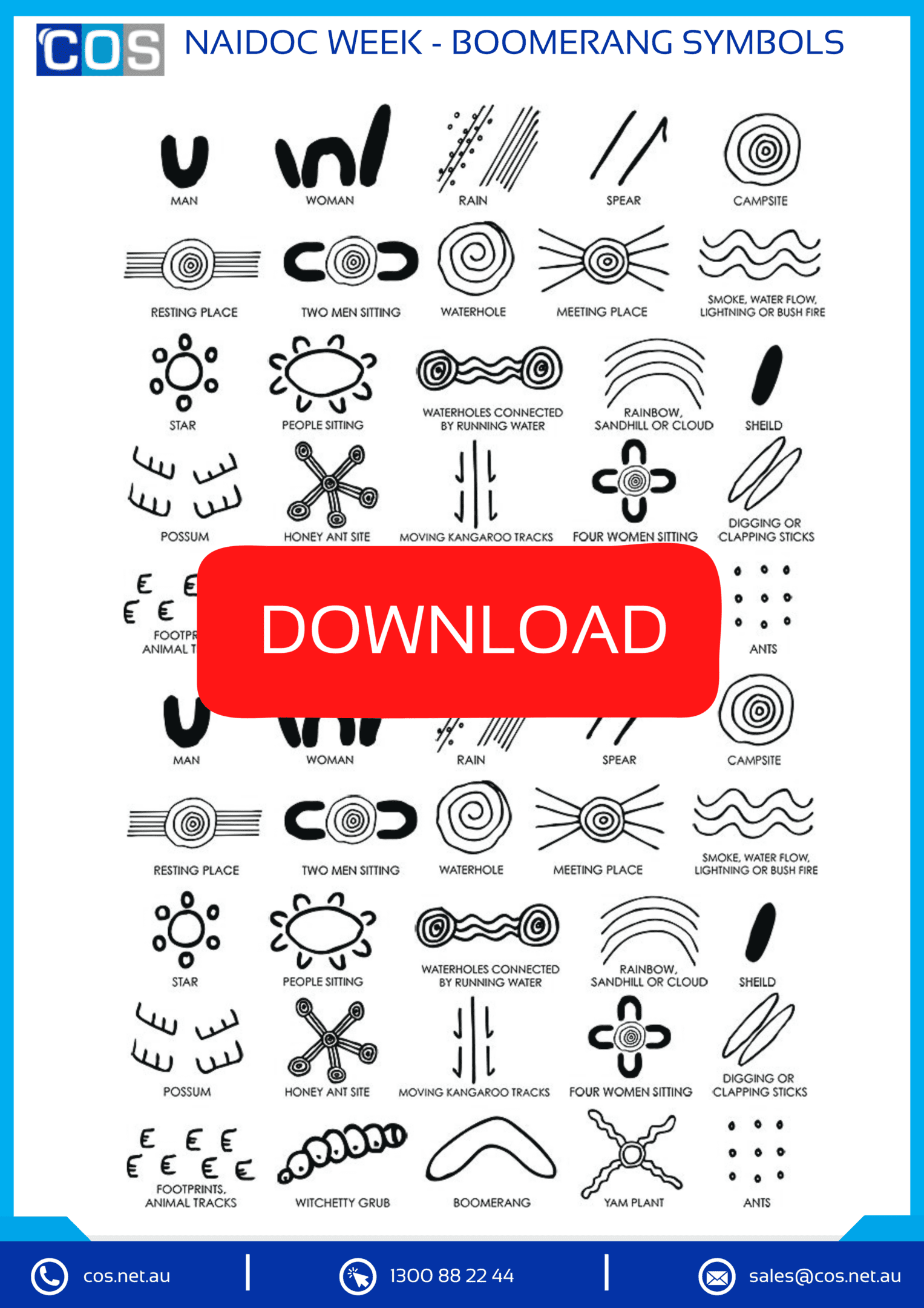 Celebrate NAIDOC Week with Craft Worksheets