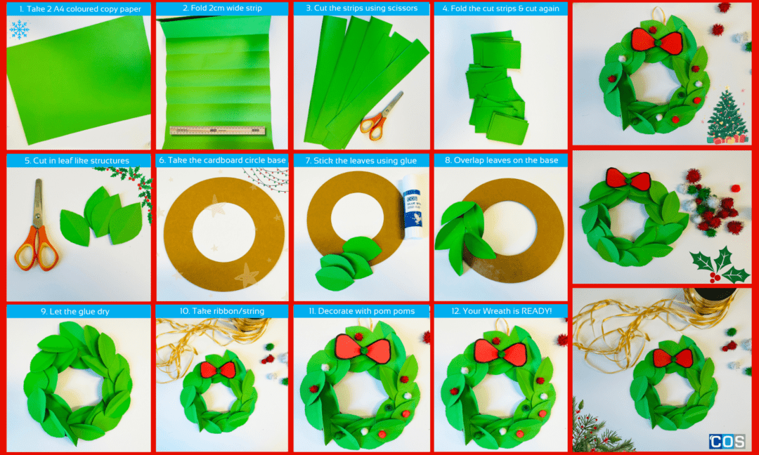 3 Christmas Wreath Crafts to Try This Year