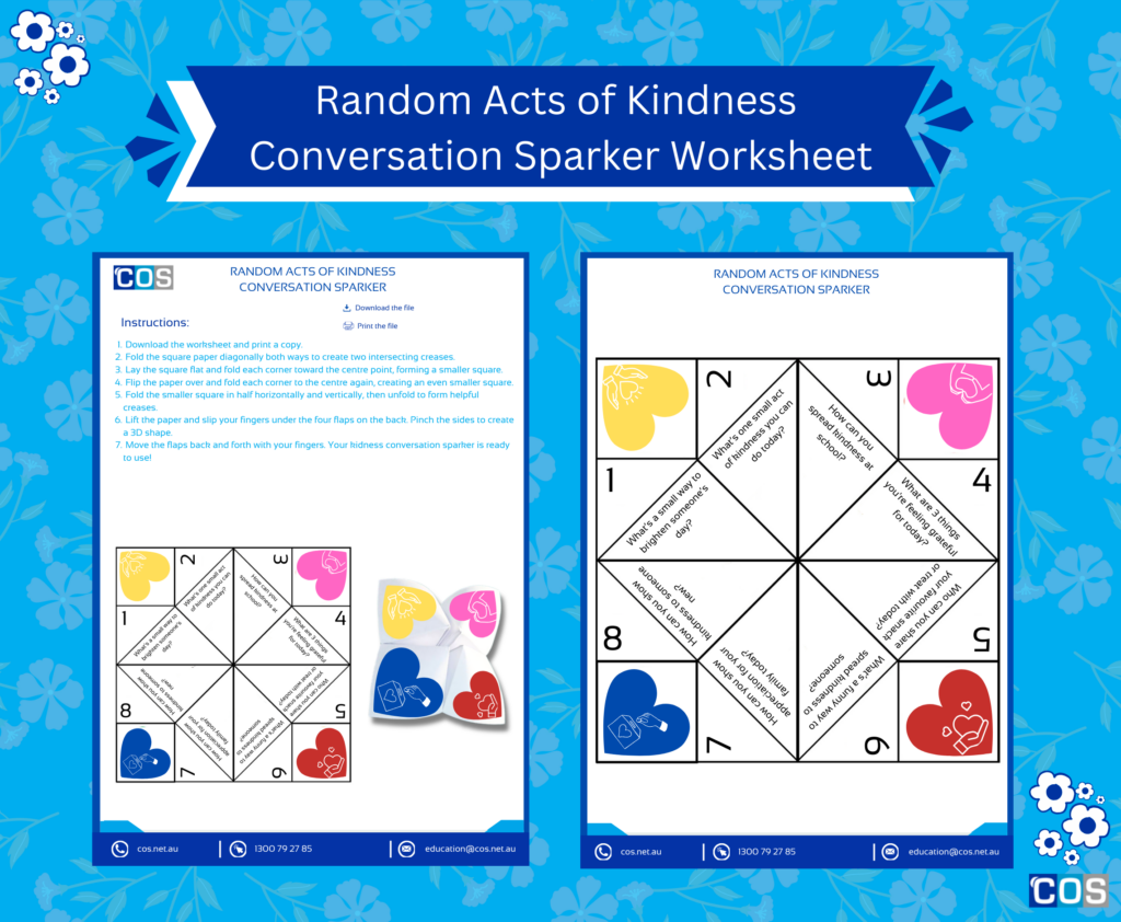 Random Acts of Kindness Conversation Sparker