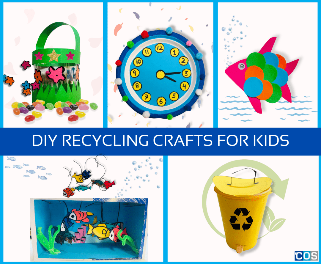 Recycling Crafts: 5 Fun DIY Projects
