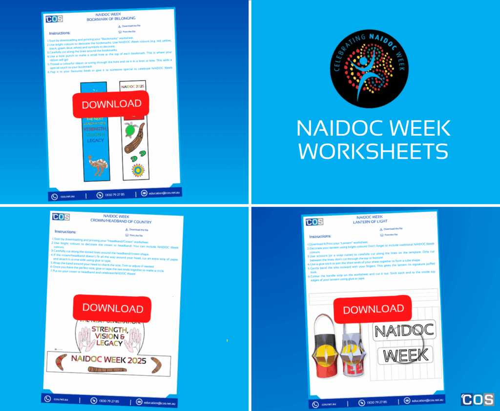 Celebrate Culture and Creativity: NAIDOC Week Worksheets