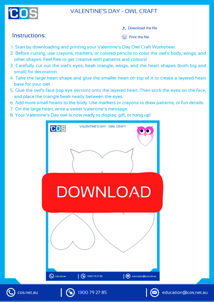 Valentine’s Day Printable Worksheets to Inspire Creativity