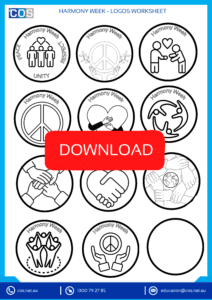 Printable Worksheets to Celebrate Harmony Week