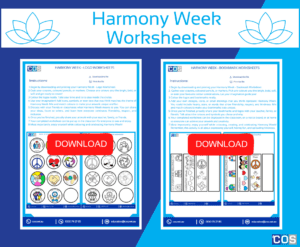 Printable Worksheets to Celebrate Harmony Week