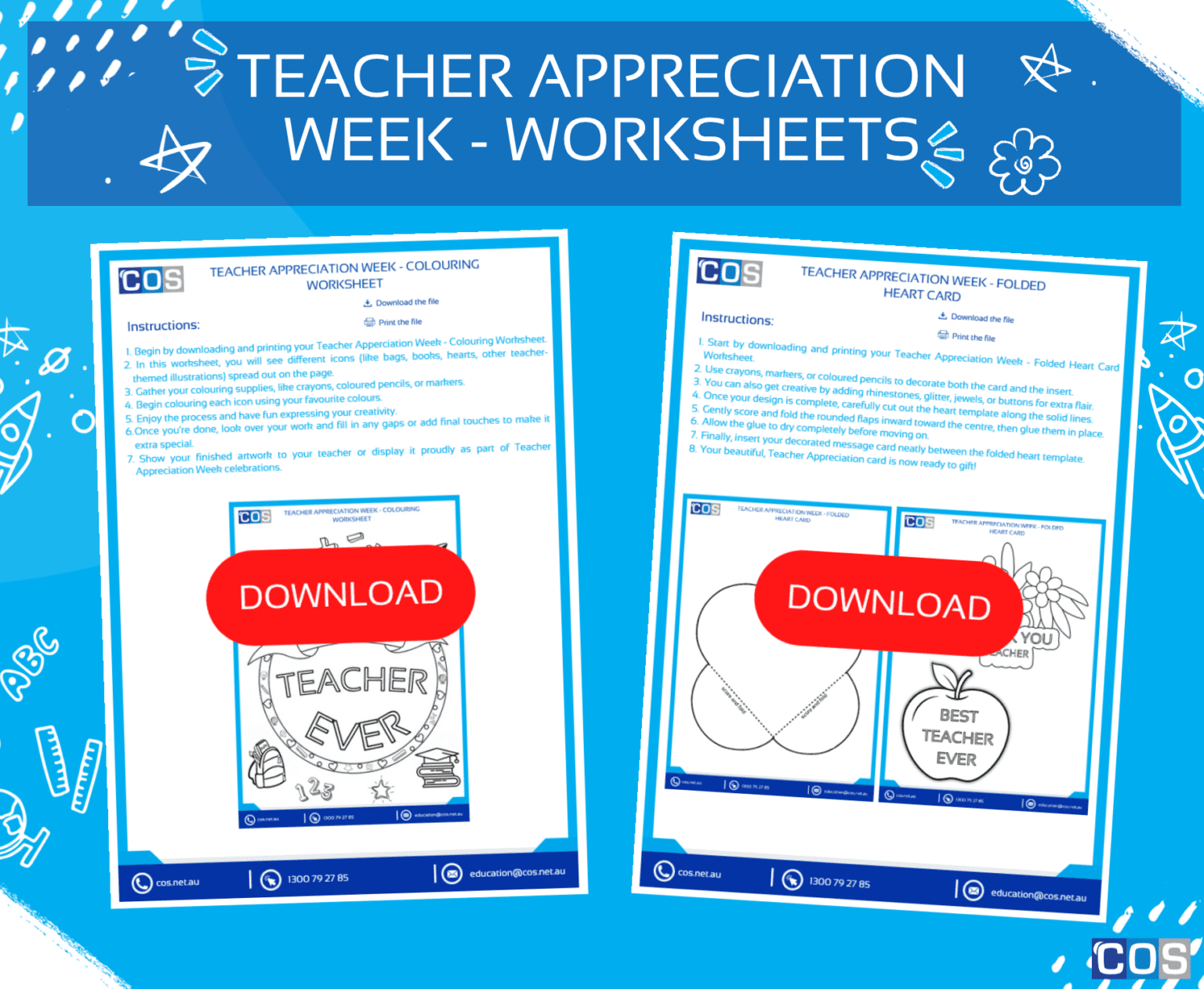 Teacher Appreciation Week: Engaging Printable Worksheets for Kids