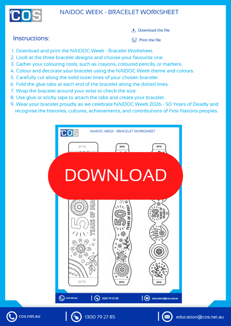 Make NAIDOC Week Meaningful with Printable Worksheets